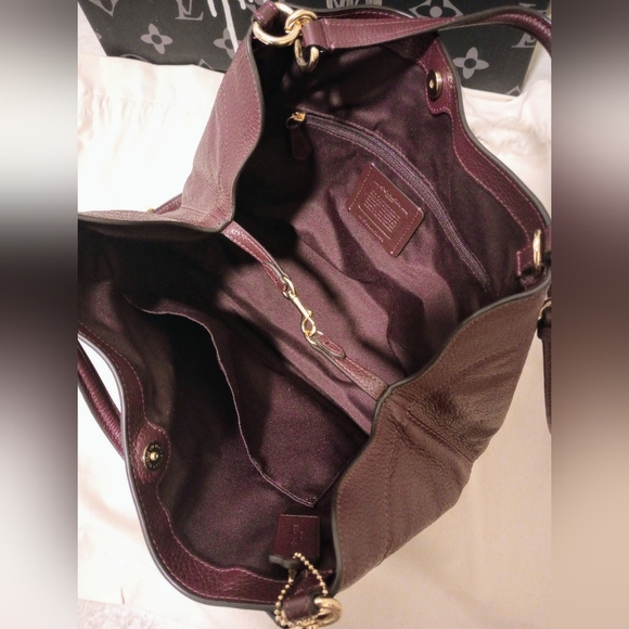 Coach | Bags | Coach Lexy Shoulder Bag W Crossbody Strap In Deep ...